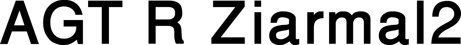 AGT R Ziarmal2 Bold font | Fonts2u.com