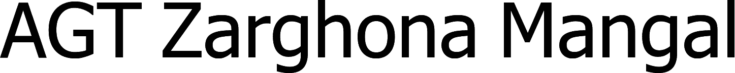 AGT Zarghona Mangal font