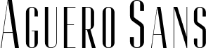 Aguero Sans Rough Demo Regular font | Fonts2u.com