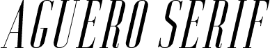 Aguero Serif Free Regular font | Fonts2u.com