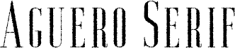 Aguero Serif Free Regular font | Fonts2u.com