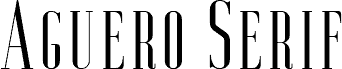 Aguero Serif Rough Demo Regular font