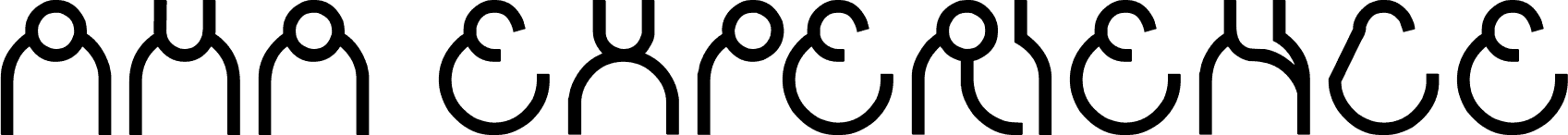 AHA EXPERIENCE font | Fonts2u.com