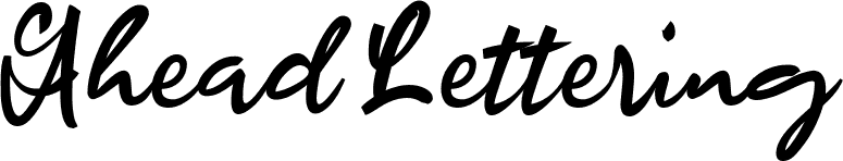 Ahead Lettering font | Fonts2u.com