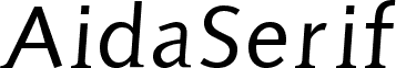 AidaSerifBold font | Fonts2u.com