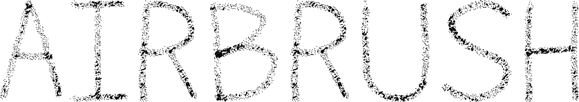 Airbrush font | Fonts2u.com
