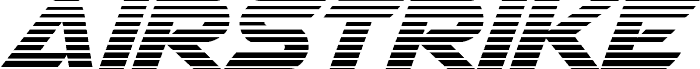 Airstrike Bold font | Fonts2u.com