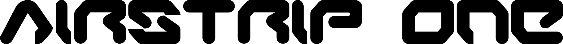 Airstrip One Bold font | Fonts2u.com