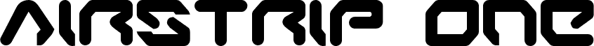 Airstrip One Bold font | Fonts2u.com