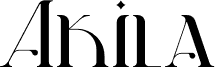 Akila font