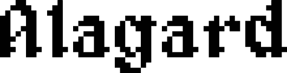 Alagard font