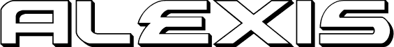 Alexis Bold Italic font