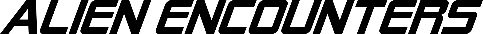 Alien Encounters Solid Italic fuente | Fonts2u.com