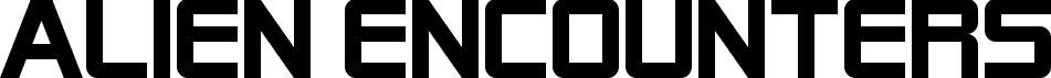 Alien Encounters Solid Bold font | Fonts2u.com