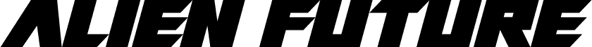 Alien Future font