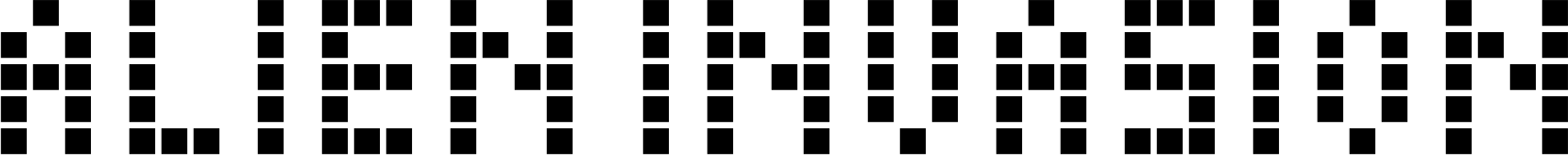 Alien Invasion Regular font | Fonts2u.com