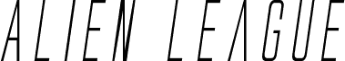 Alien League font | Fonts2u.com