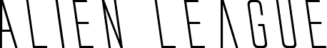 Alien League font | Fonts2u.com