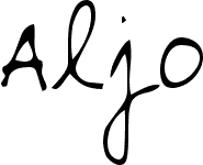 Aljo Regular font | Fonts2u.com