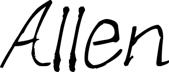 Allen font | Fonts2u.com