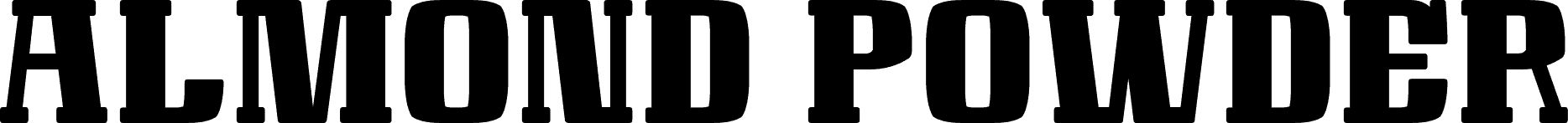 Almond Powder font | Fonts2u.com