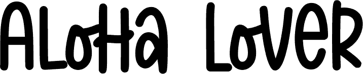 Aloha Lover font | Fonts2u.com