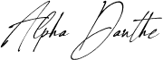 Alpha Danthe PERSONAL USE Regular font | Fonts2u.com