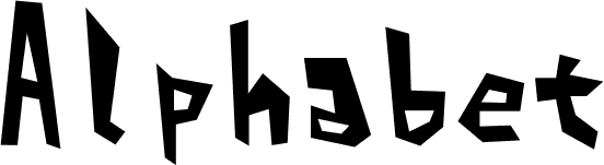 Alphabet_01 font