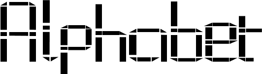 Alphabet_02 font | Fonts2u.com