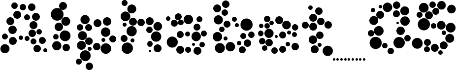 Alphabet_05 font | Fonts2u.com