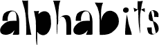 Alphabits font | Fonts2u.com