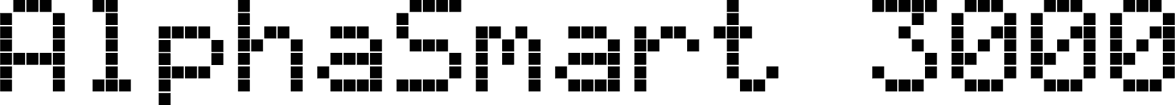 AlphaSmart 3000 font | Fonts2u.com