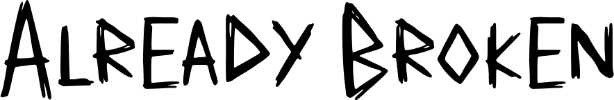 Already Broken Dull Demo Versio font | Fonts2u.com