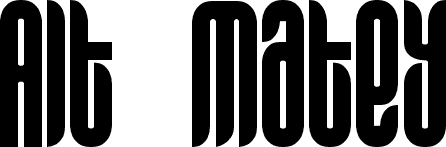 Alt Matey Black font | Fonts2u.com