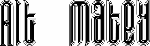 Alt Matey Schriftart