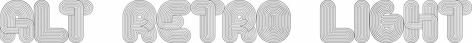 Alt Retro Light font | Fonts2u.com