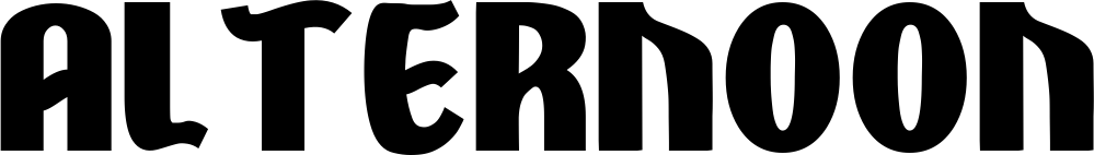 ALTERNOON font | Fonts2u.com
