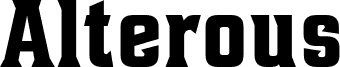 AlterousText font | Fonts2u.com
