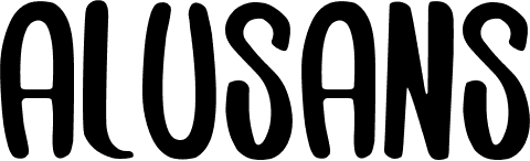 Alusans font