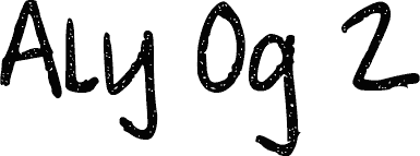 Aly Og 2 Regular font | Fonts2u.com