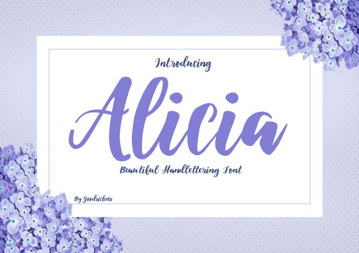 Alicia font | Fonts2u.com