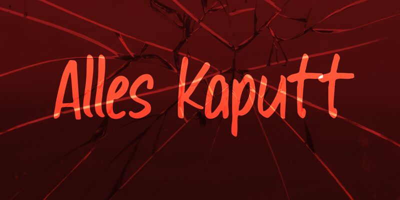 Alles Kaputt DEMO Regular font