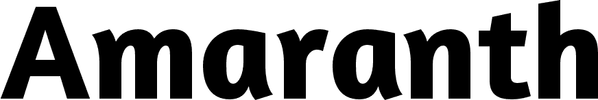 Amaranth-Bold 字体 | Fonts2u.com