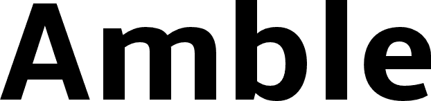 Amble Bold font