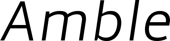 Amble Light Italic font | Fonts2u.com
