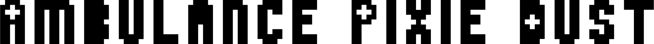 Ambulance Pixie Dust font | Fonts2u.com