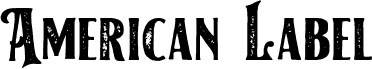 American Label font | Fonts2u.com