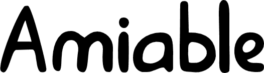 Amiable font