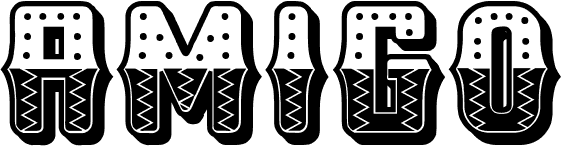 Amigo Regular font | Fonts2u.com