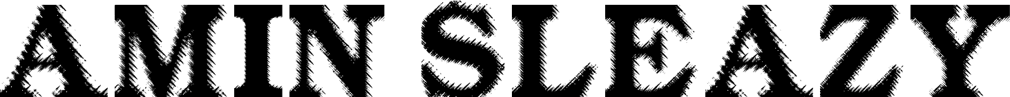 Amin_Sleazy font | Fonts2u.com